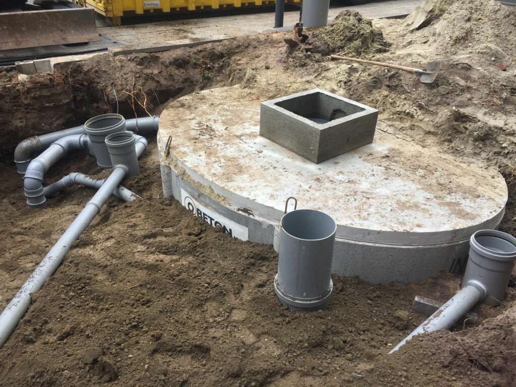 Regenwaterputten - Riolen Smets bv